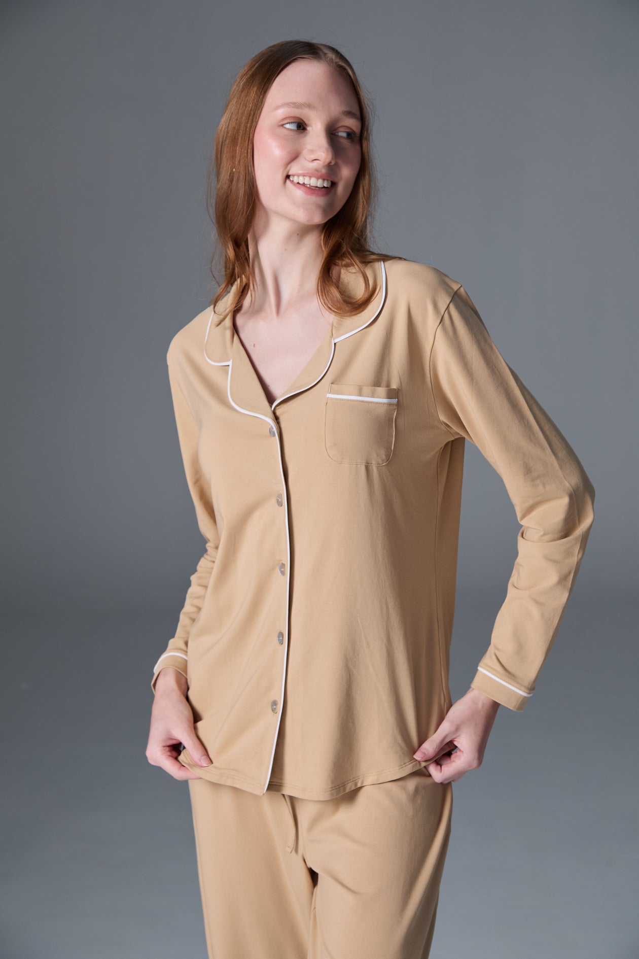 Pijama de Algodón Mujer COZY PJ – Mitre Performance